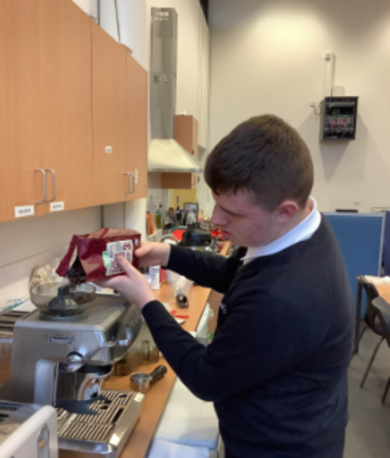 Samuel Laycock School - Living Skills - Espresso Yourself!